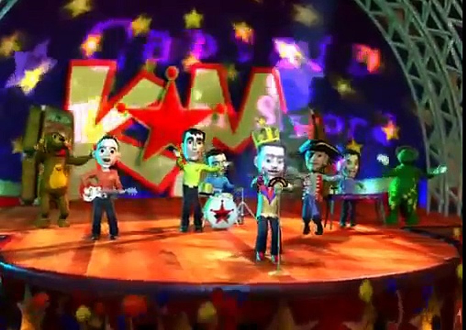 Dancing Space Wiggle Captain Feathersword