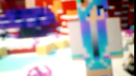 Cookieswirlc play Minecraft candy sugar Land game - video dailymotion