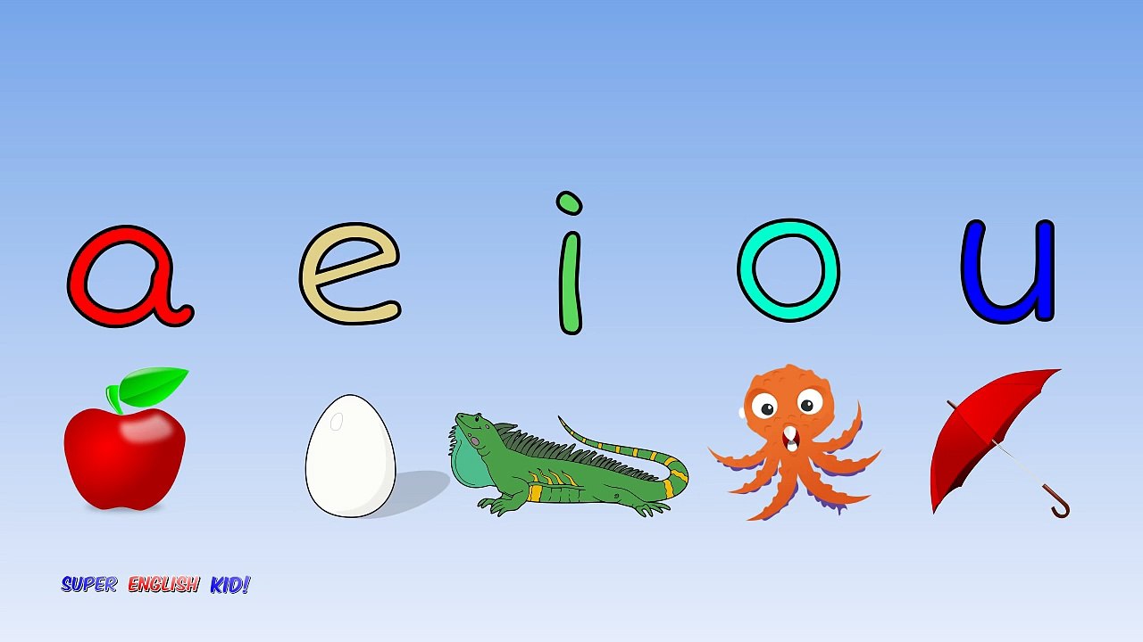 Fun and Fast Short Vowel Phonics Song aeiou with actions. (Grade 1 ...