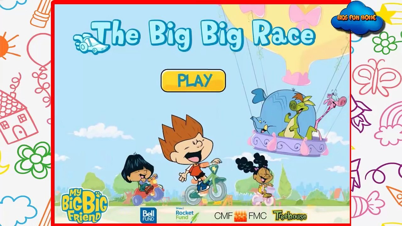 My Big Big Friend Game Video - The Big Big Race Episode - TreehouseTV ...