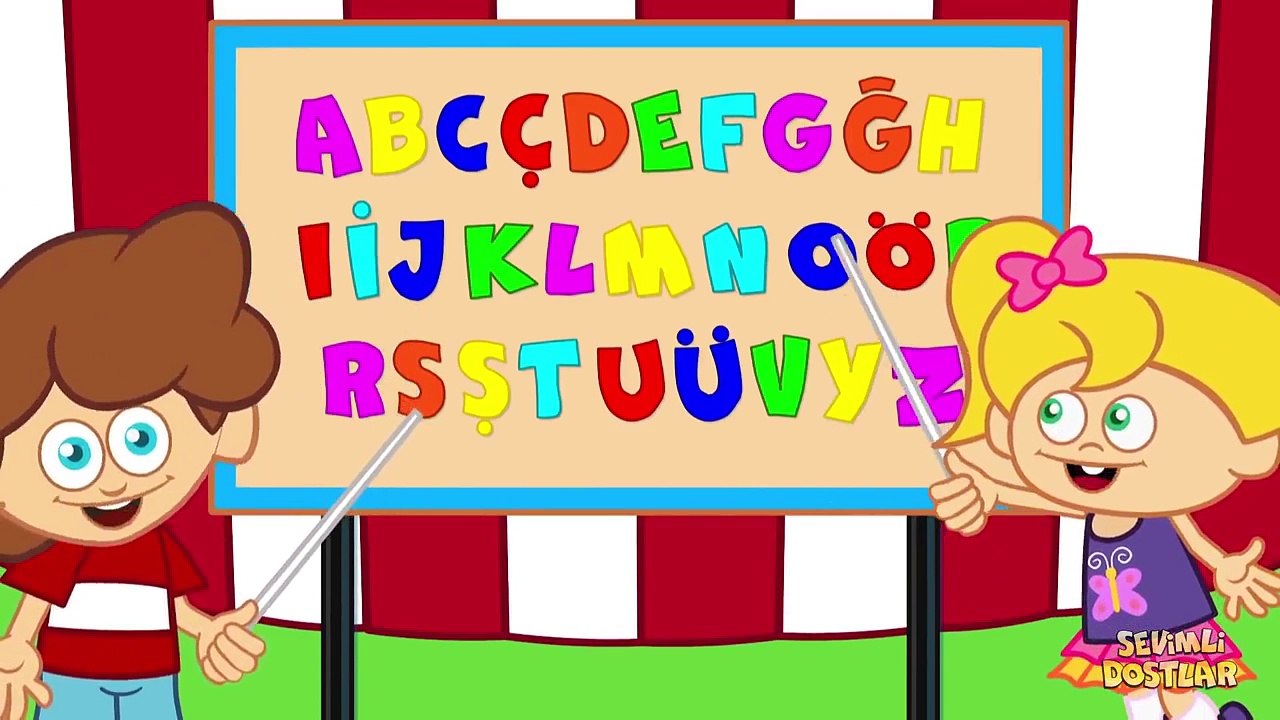ABC Alfabe | Çizgi Film Eğitici Çocuk Şarkıları | Sevimli Dostlar ...