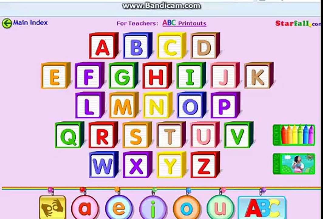 Starfall: Dr. Toms ABC Song, Sing Along With Dr. Toms ABC Phonics Song ...