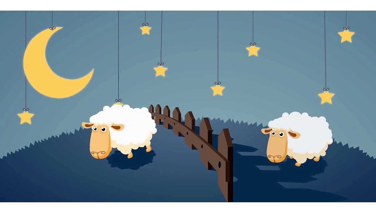 Counting Sheep to Help You Sleep Song ♫ 2 HOURS ♫ Relaxing Lullaby ...