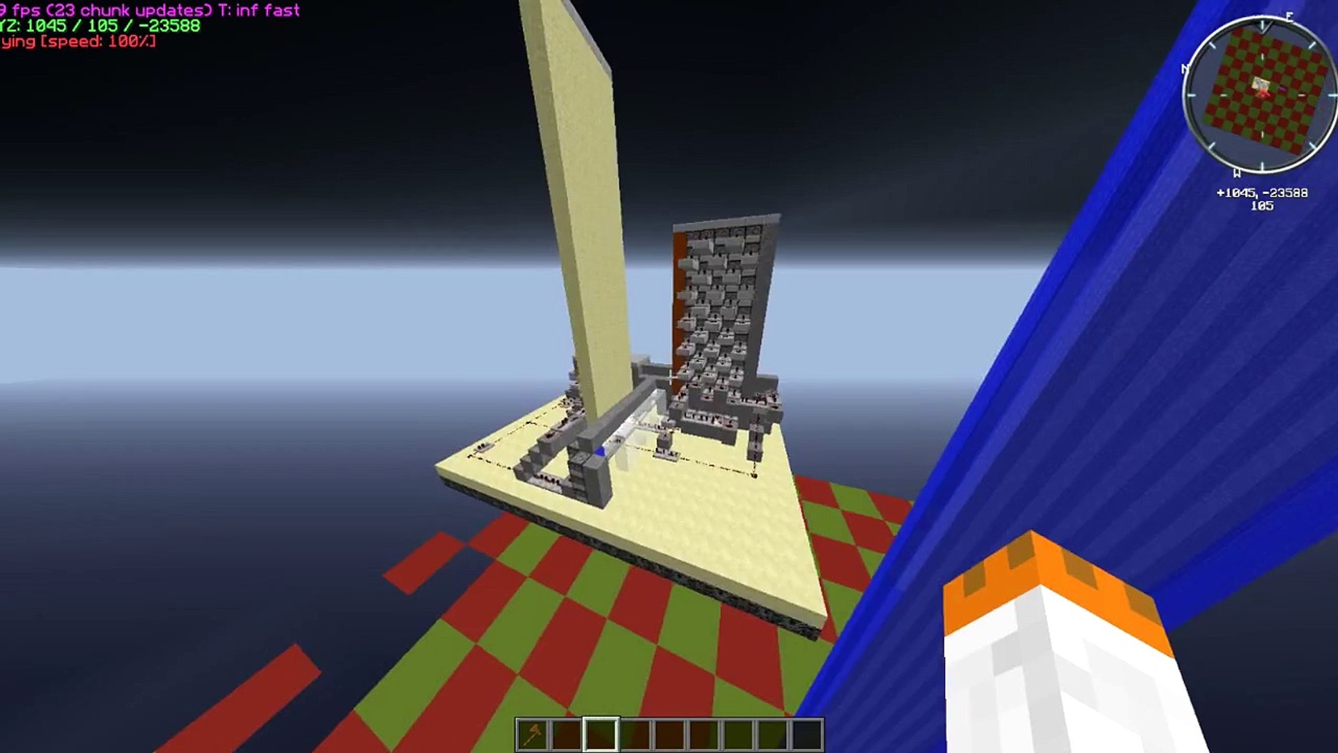 Minecraft Orbital Strike Cannon Schematic [v2] Minecraft Orb