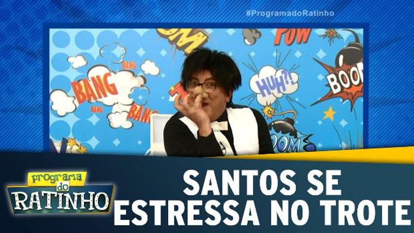 Trote do Santos de Programa do Ratinho - Dailymotion
