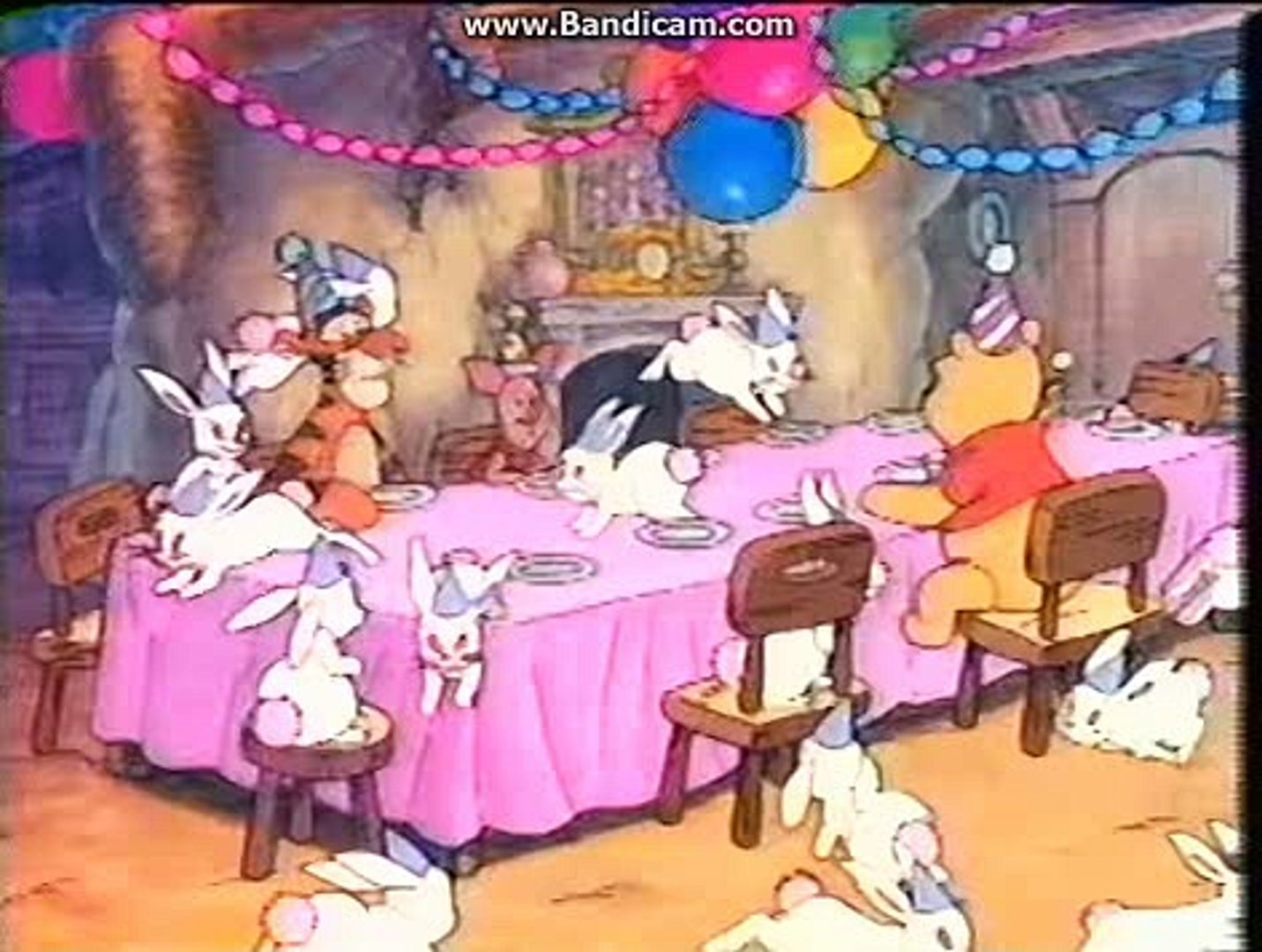 Winnie The Pooh Playtime Pooh Party Vhs Video Tape