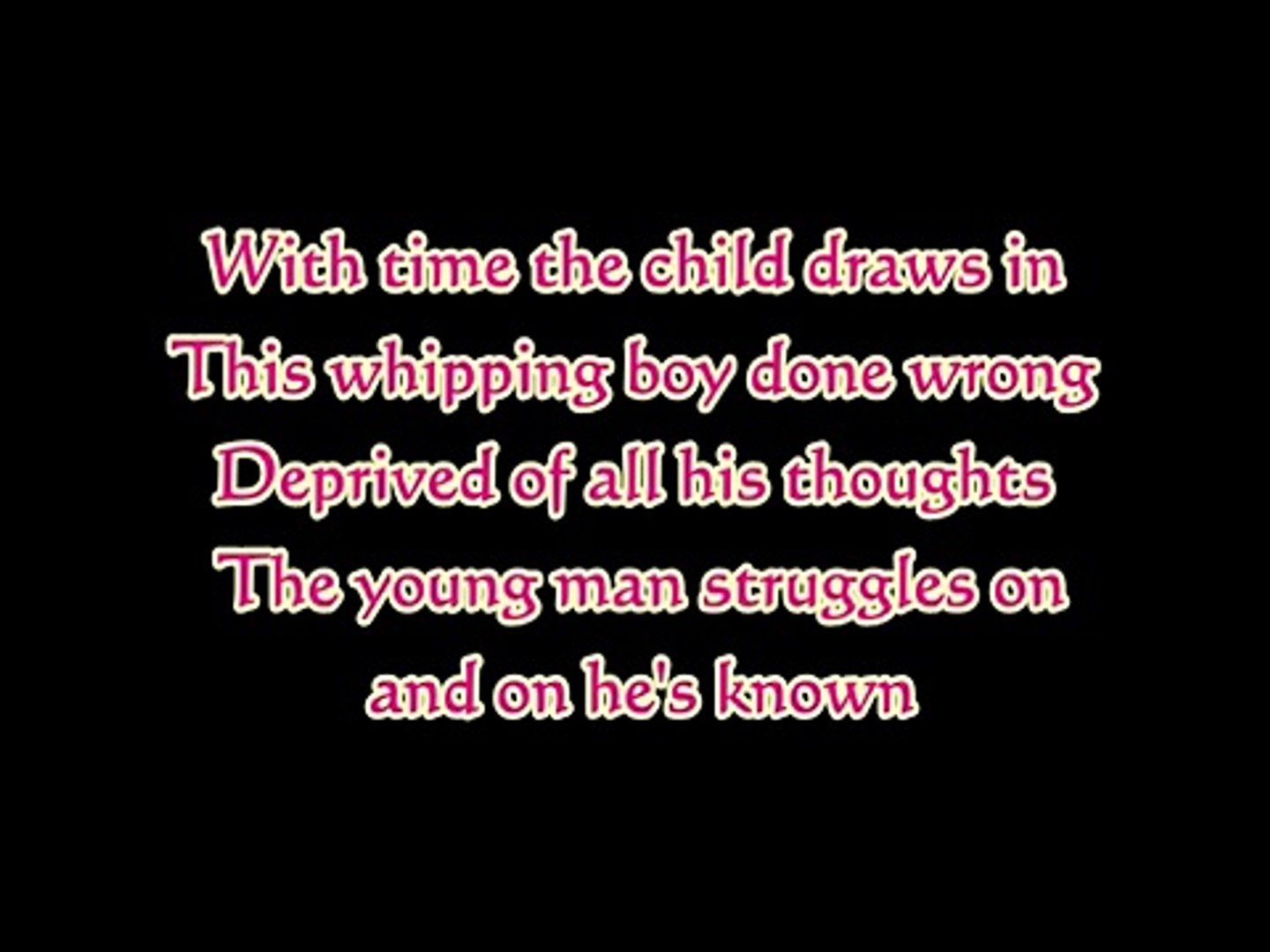 Metallica Unforgiven Lyrics