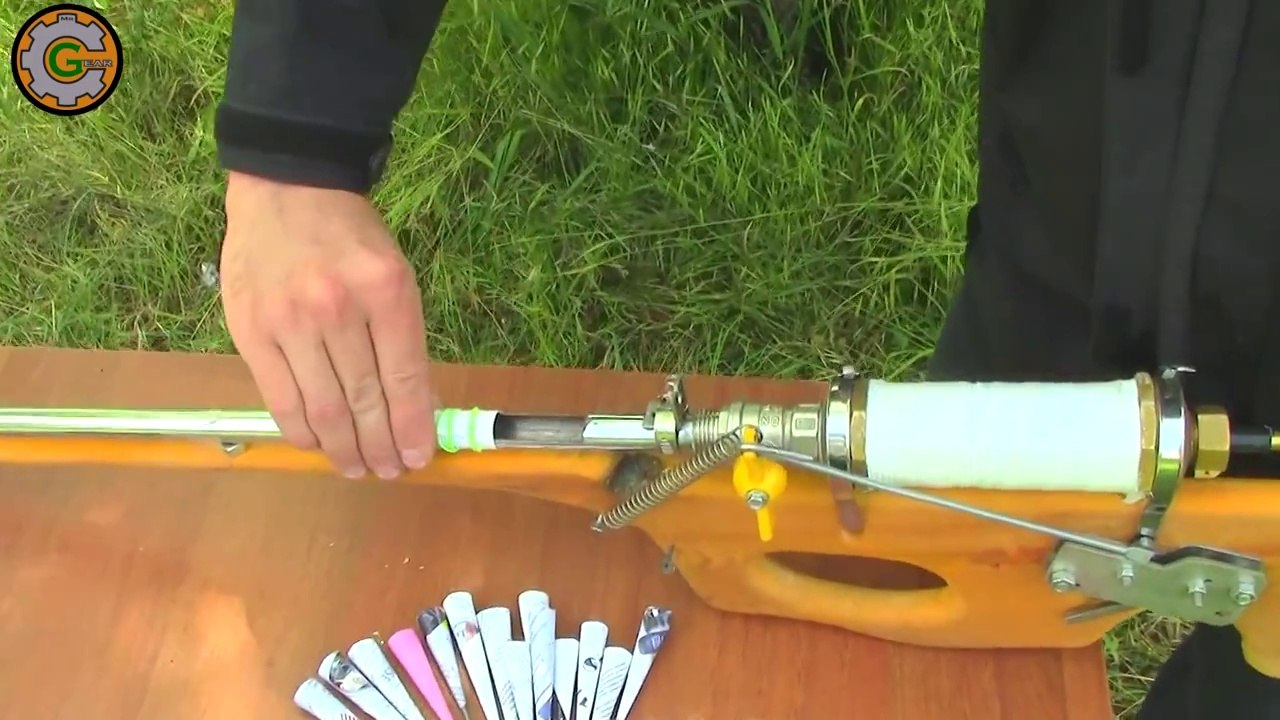 (Homemade air gun) How to make an airgun - video Dailymotion
