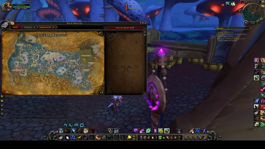 The Underbog Entrance Location World of Warcraft The Burning Crusade ...