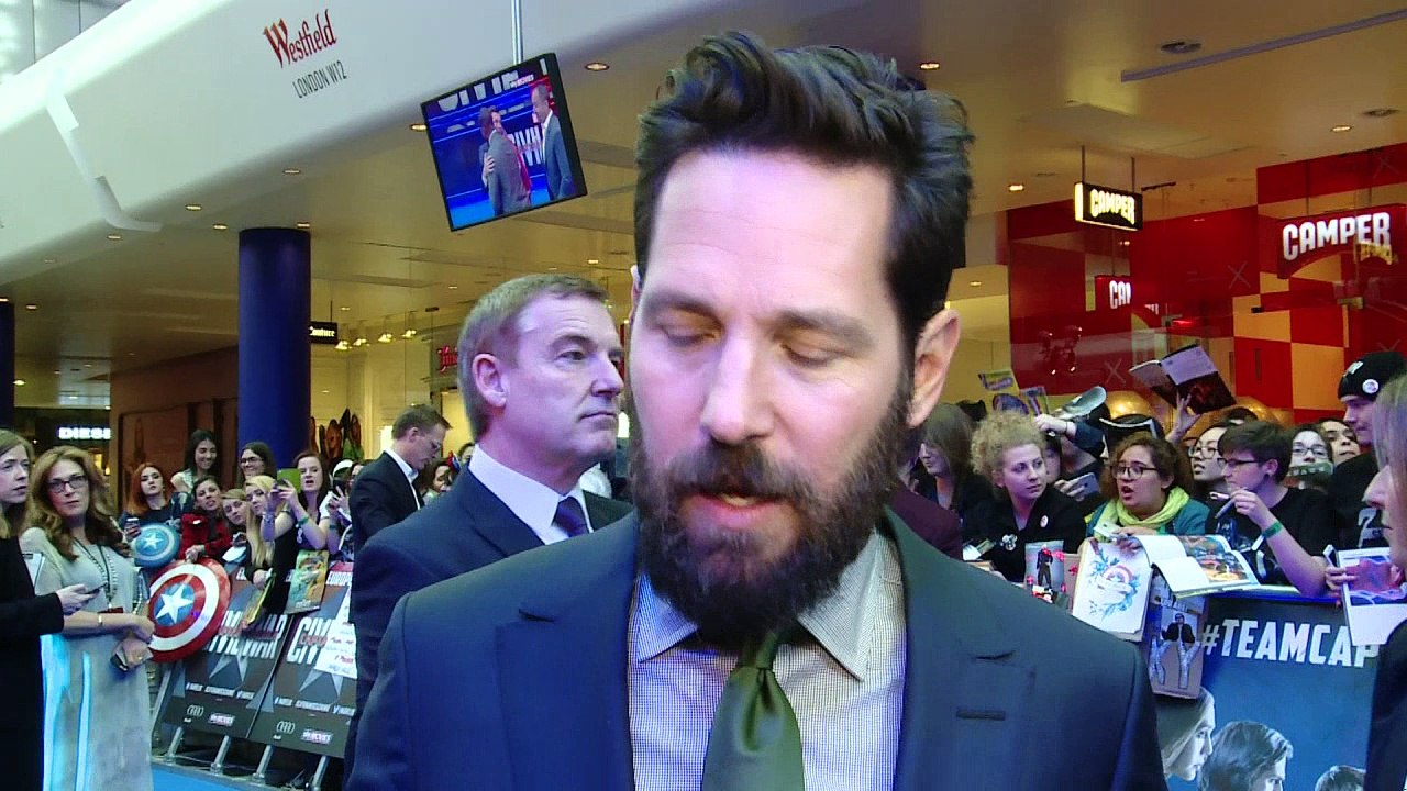 Paul Rudd jokes about his brand new beard - video Dailymotion