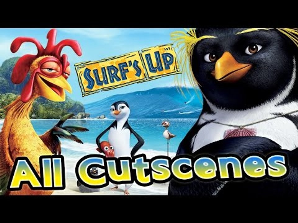 Surf's Up All Cutscenes | Game Movie (PS3, X360, Wii, PS2, GCN, PC ...