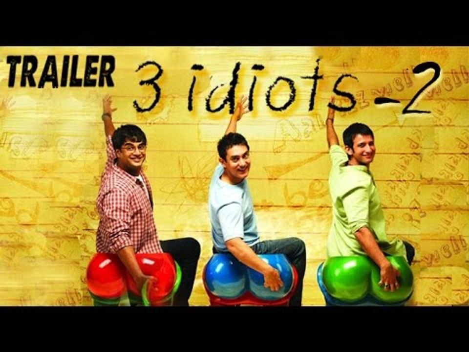 3 Idiots Part: 2 Official Trailer 2016 | Aamir Khan, Sharman Joshi, R ...