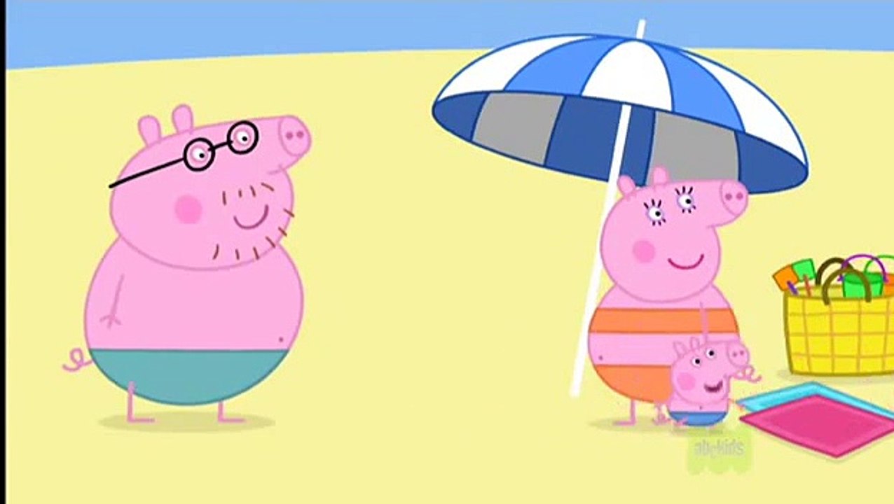 Peppa Pig At The Beach - Dailymotion Video