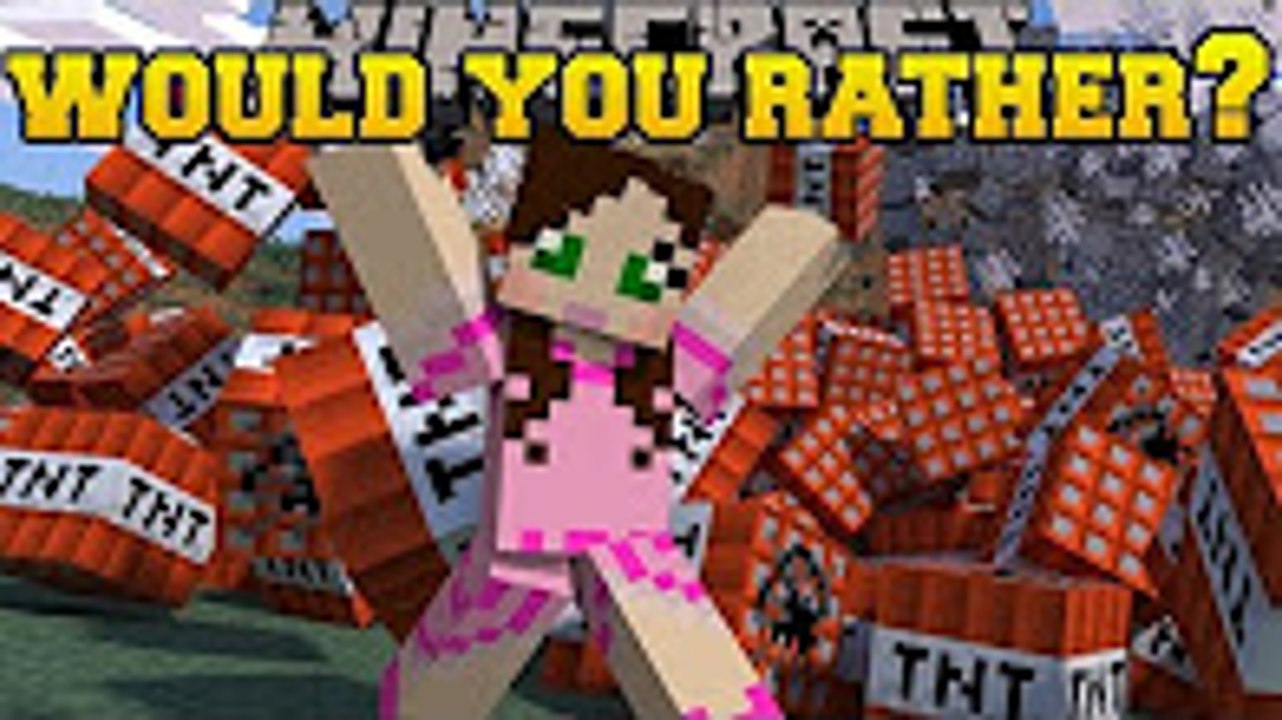 Minecraft PopularMMOs GamingWIthJen: WOULD YOU RATHER SPECIAL! Mini ...