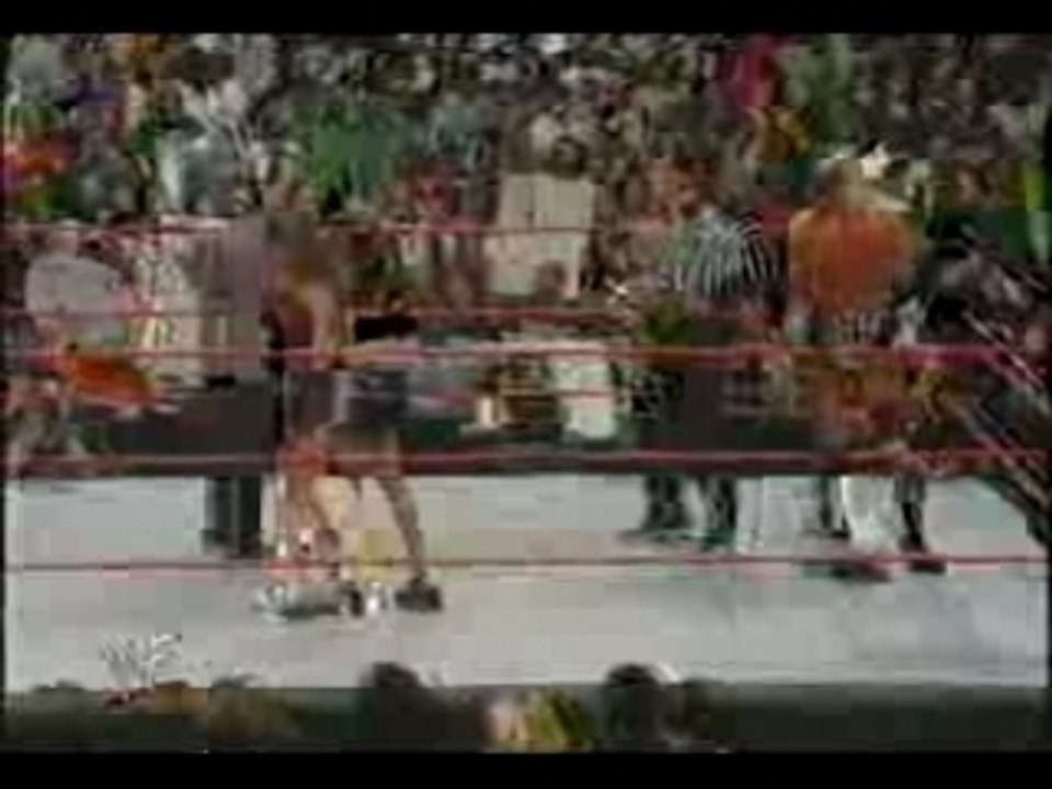 Rock vs. HHH Backlash PPV 2000 WWF Championship Part 2/5 - video ...