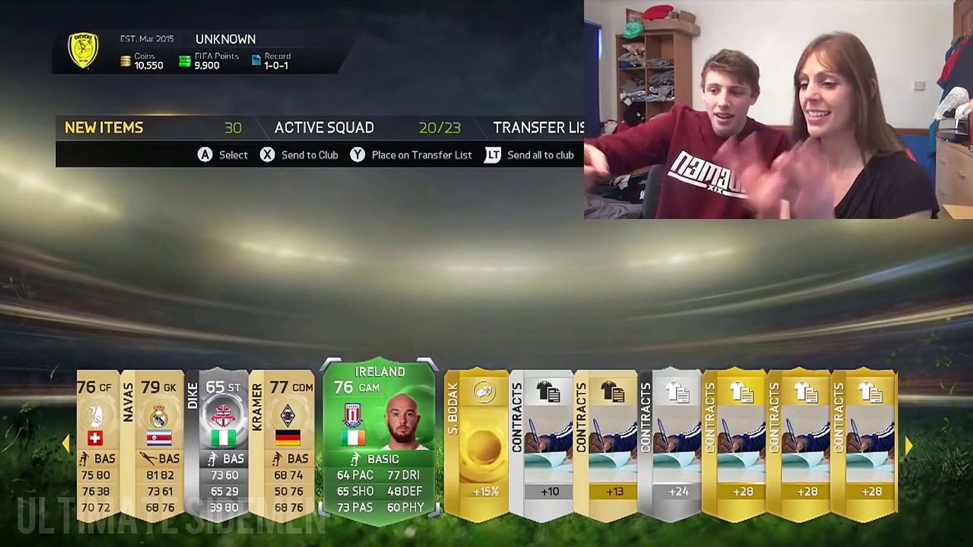 W2s Fifa