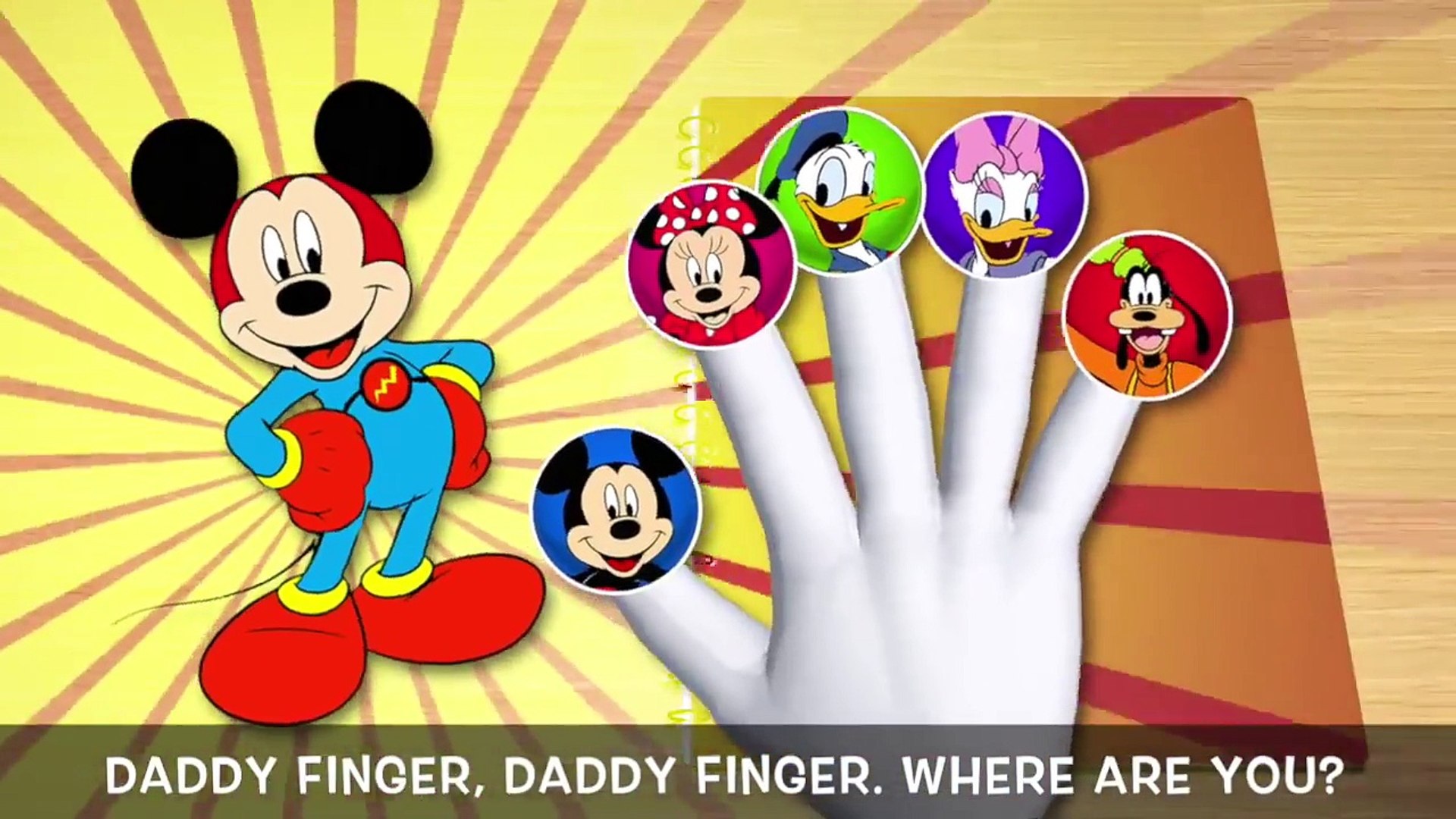 Mickey Mouse Family Drawing