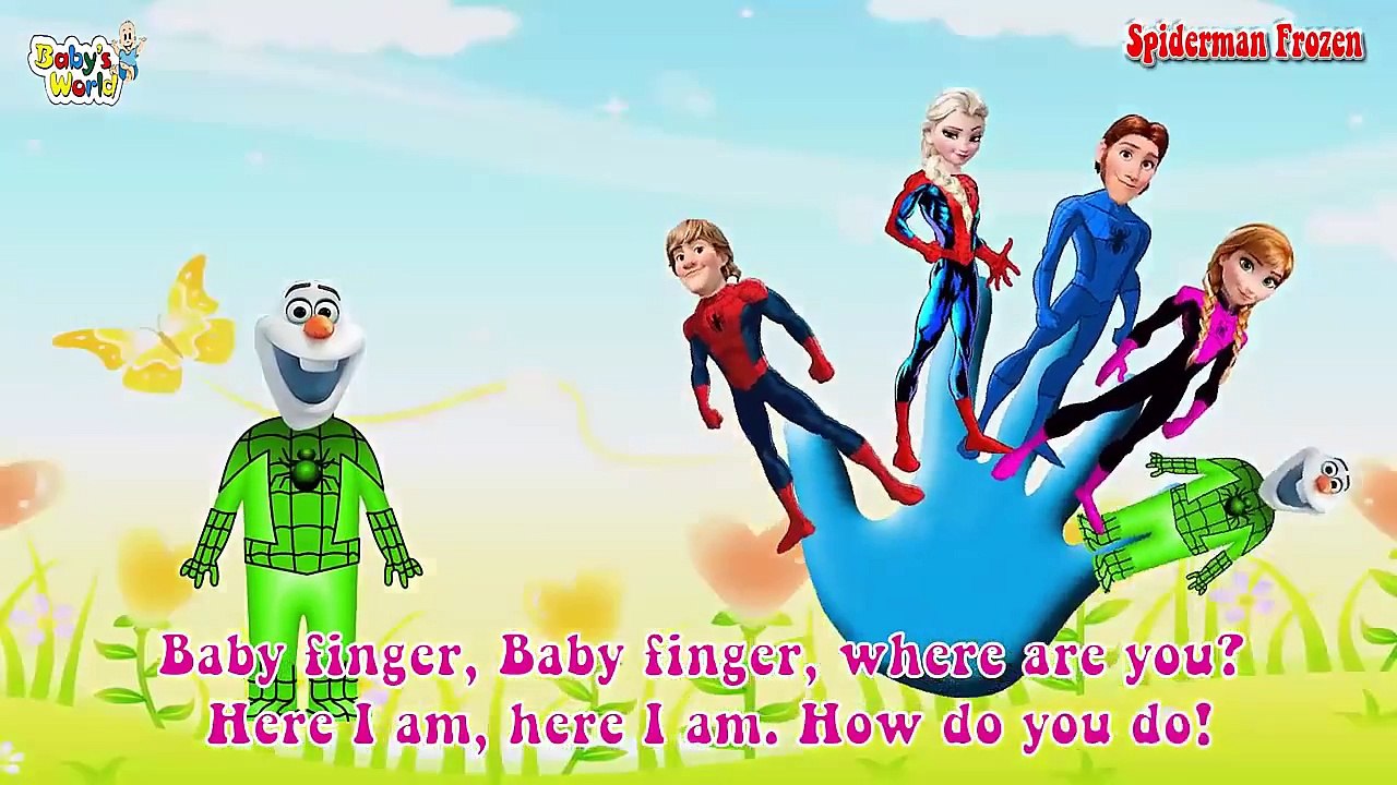 Spiderman Peppa Pig, Mickey Mouse, Hulk Finger Family Collection ...