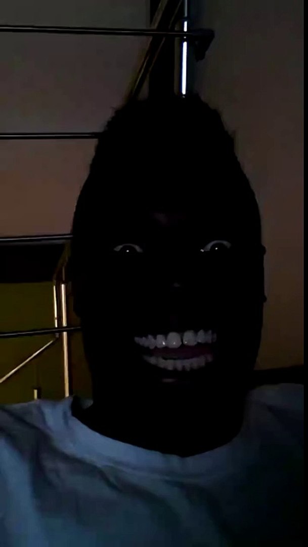 Black People Smiling In The Dark