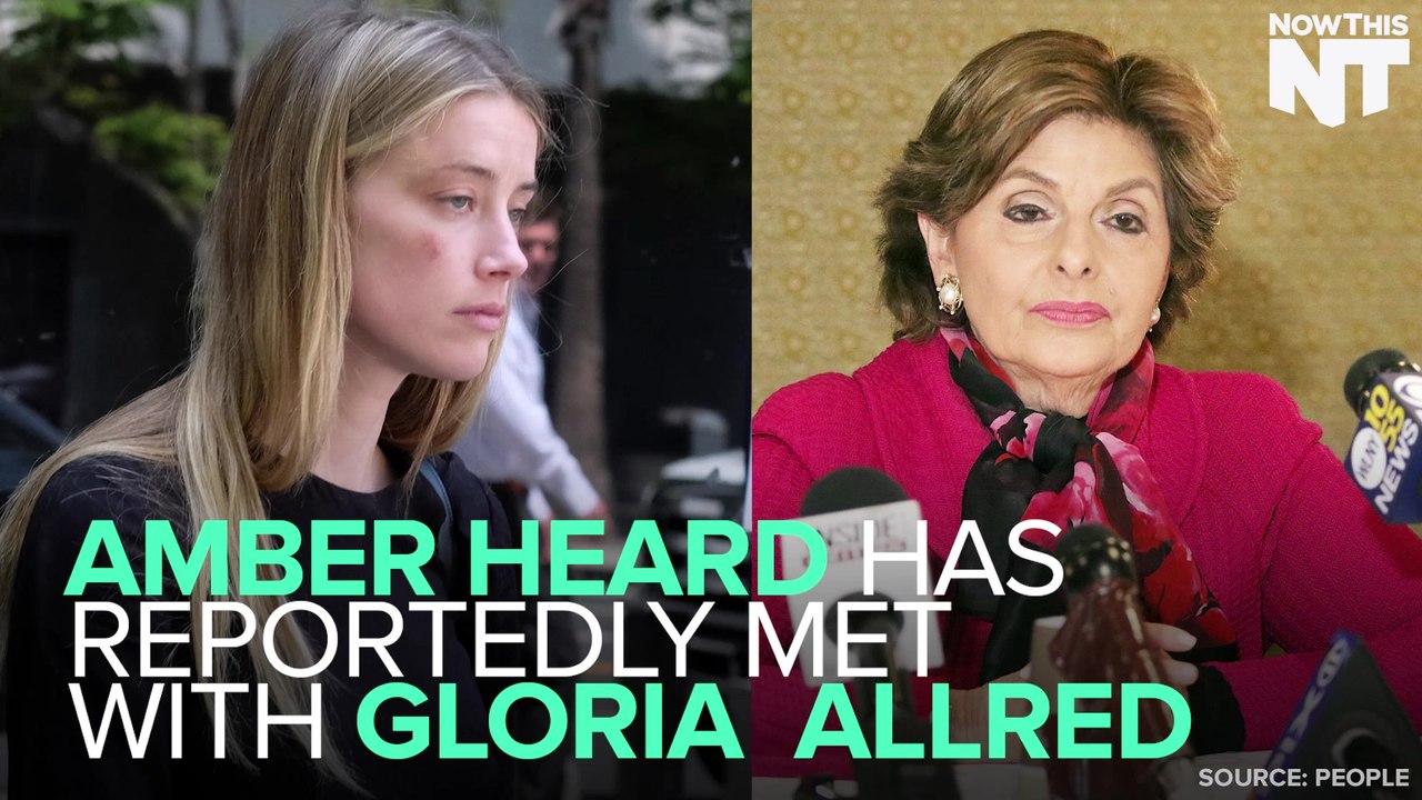 Amber Heard Reportedly Meets With Gloria Allred - video Dailymotion