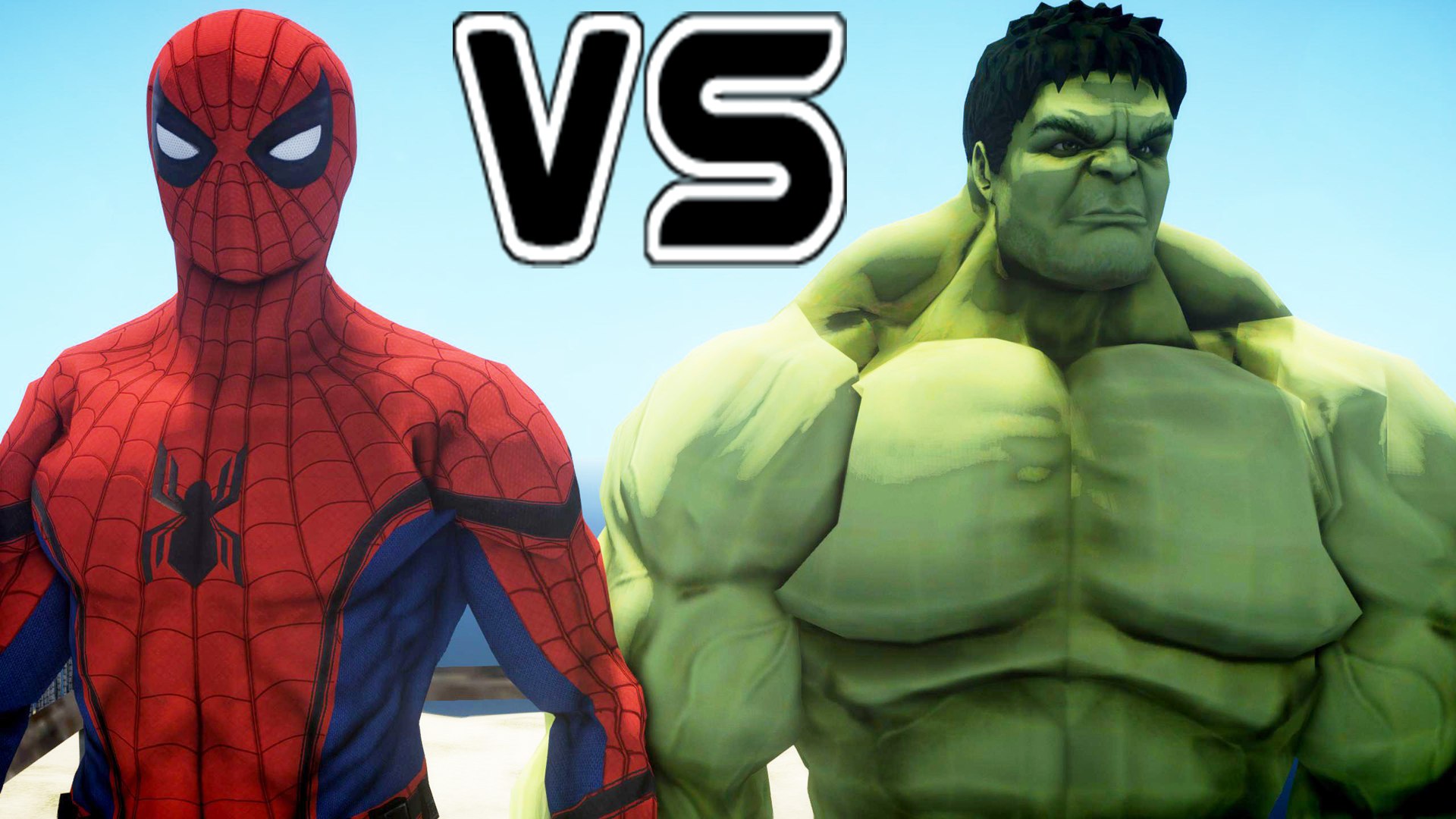Spiderman Vs Hulk