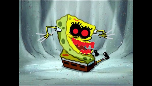 Scary Spongebob The Rabid Sponge Demon 3 - video dailymotion