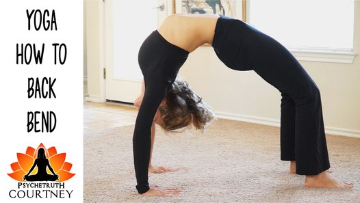 Backbend Stretches! Beginners Yoga Flexibility Challenge, Tutorial, How ...