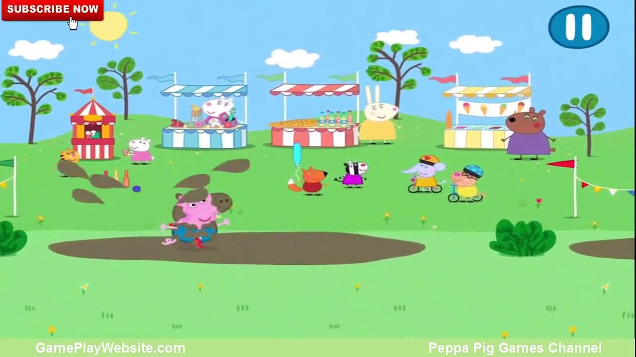 Peppa Pig in English Game - Daddy Pig's Muddy Puddle Jump - iOS Two ...