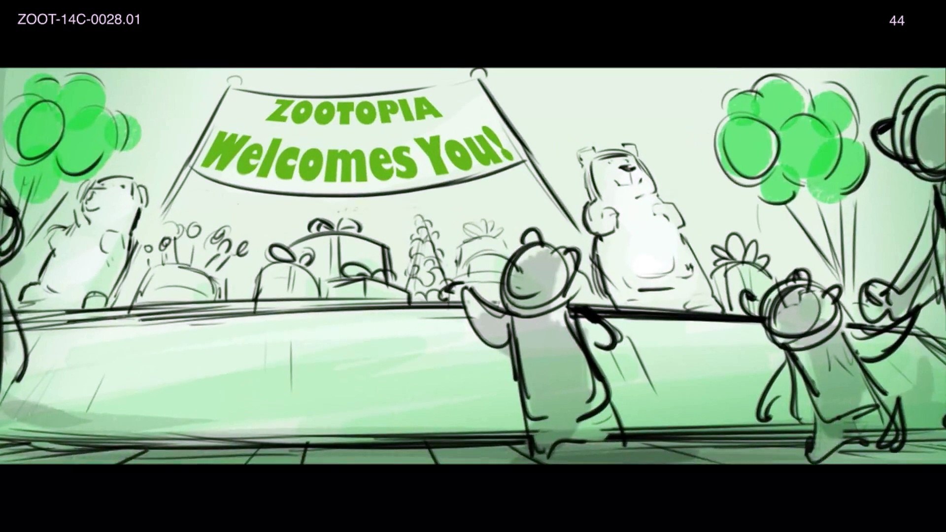 Zootopia Scene Movie Party Time Zootopia Trailer