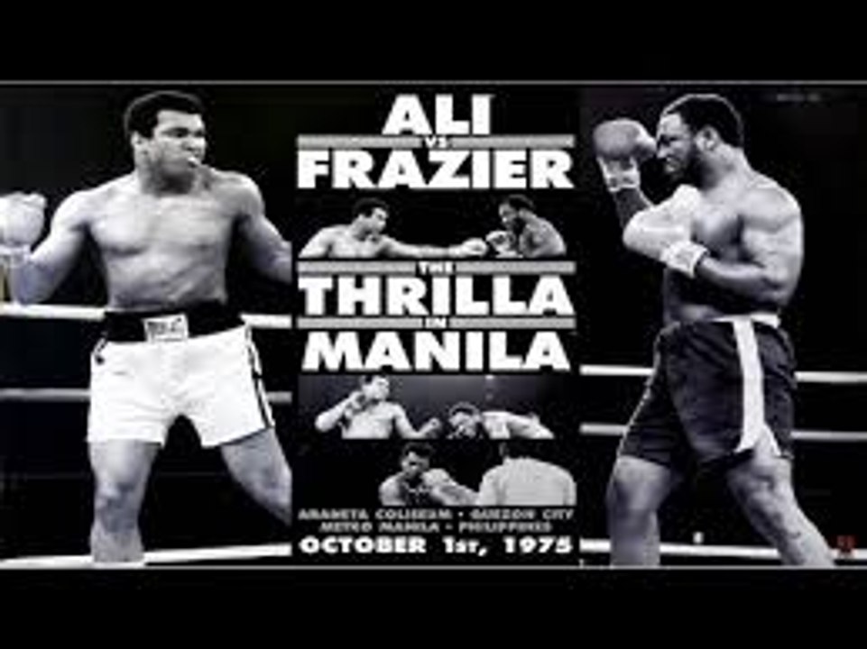 Muhammad Ali vs Joe Frazier III 1975-10-01 "Thrilla in Manila" - video ...