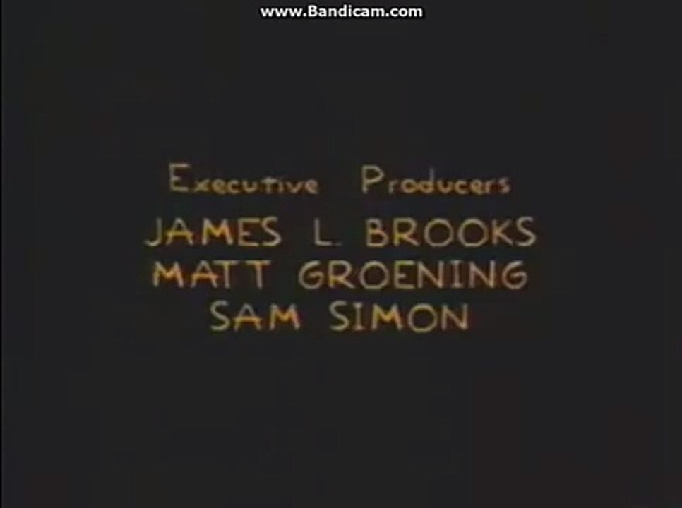 The Simpsons end Credits (1997) - Dailymotion Video