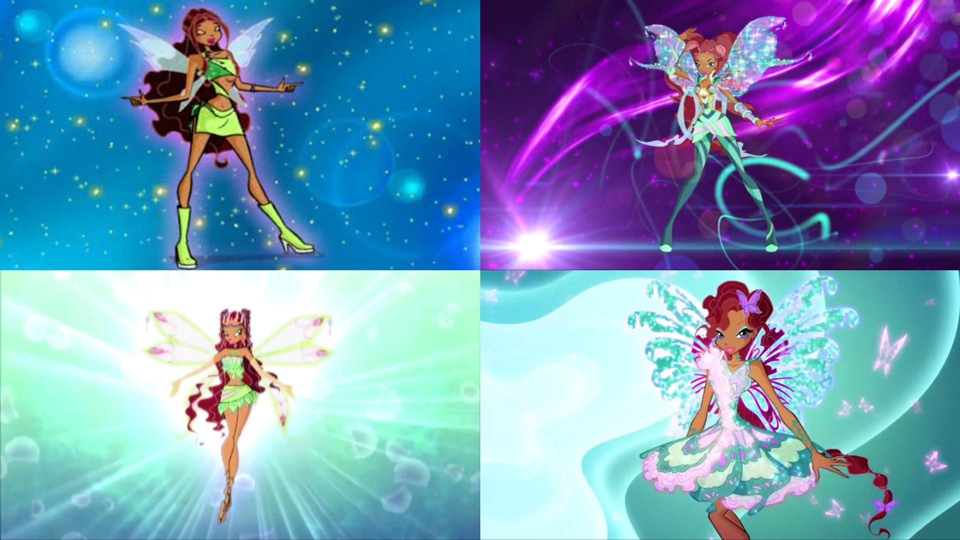 Winx Club Aisha Harmonix Transformation