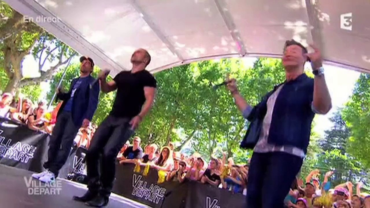 "Village départ" : Allan Theo, Franck des 2Be3 et Chris des G-Squad en ...