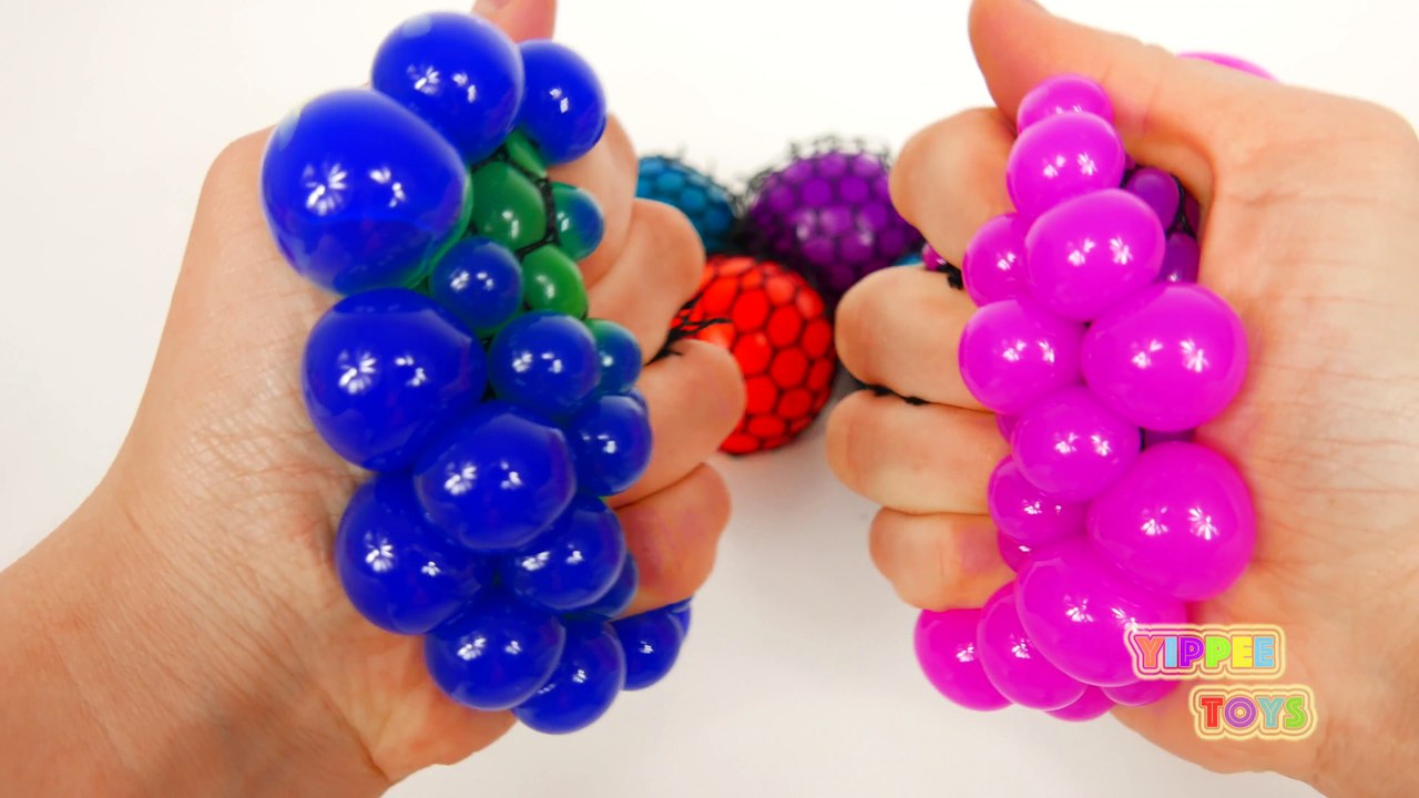 Learn Colors with Squishy Balls - Toddlers Kids & Children - video ...