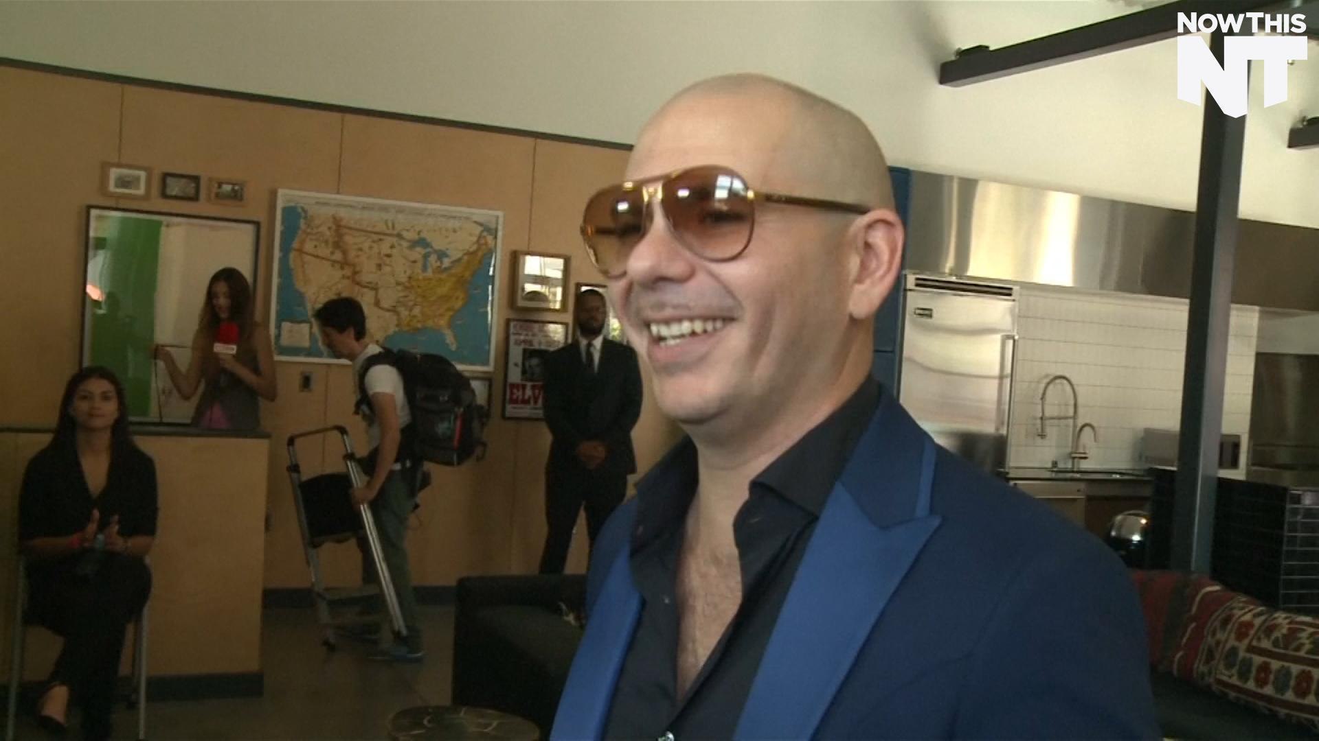 Pitbull Rapper Smile