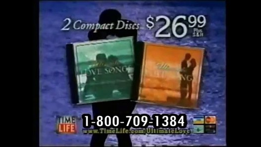 Time Life Ultimate Love Songs Commercial (03/25/2013) - video dailymotion