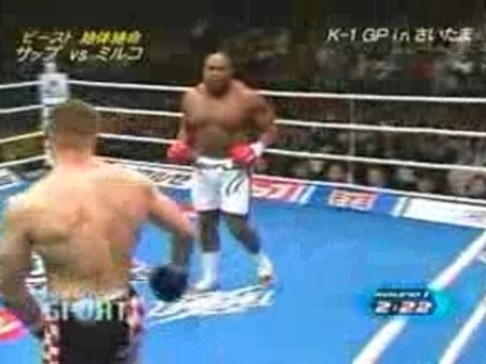 UFC K1 - Mirko Cro Cop Vs Bob Sapp - Vidéo Dailymotion