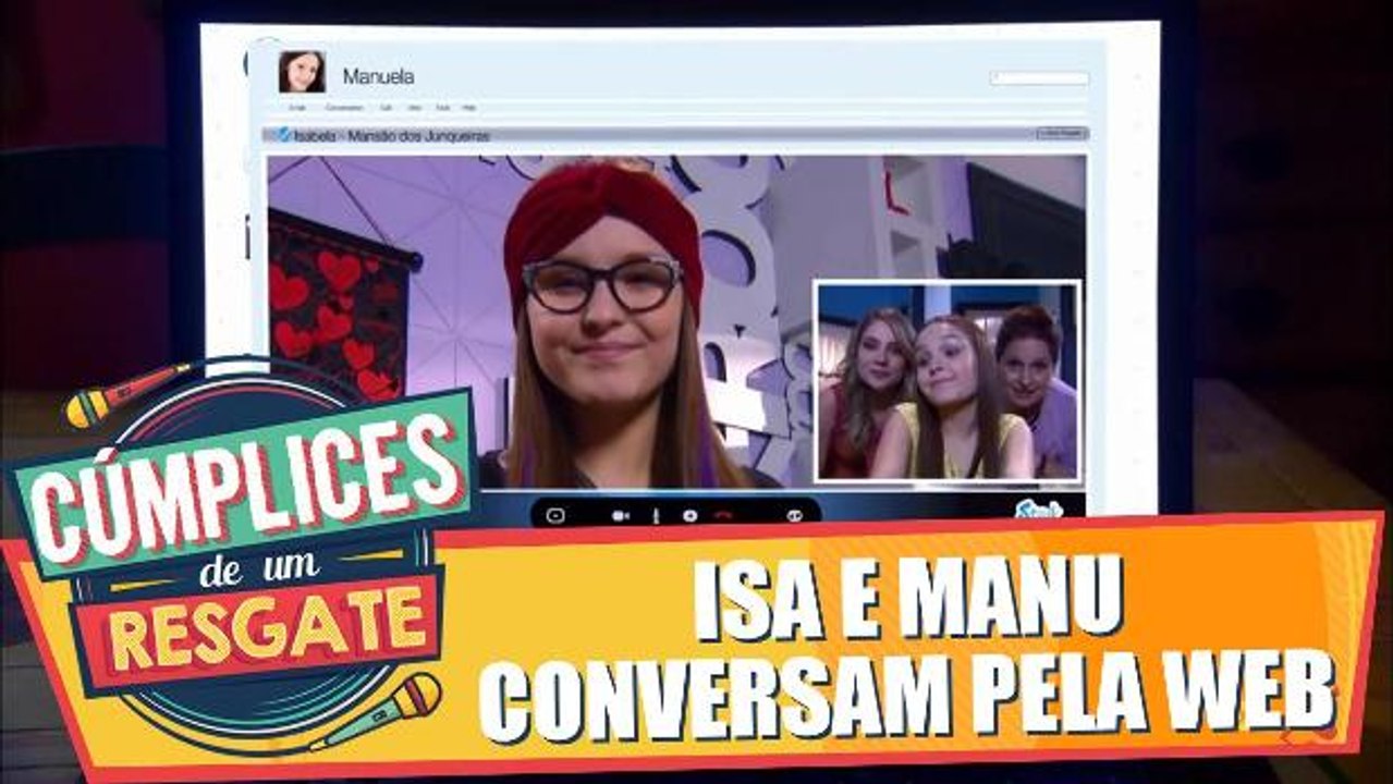 Manu e Isa conversam pela internet - Vídeo Dailymotion