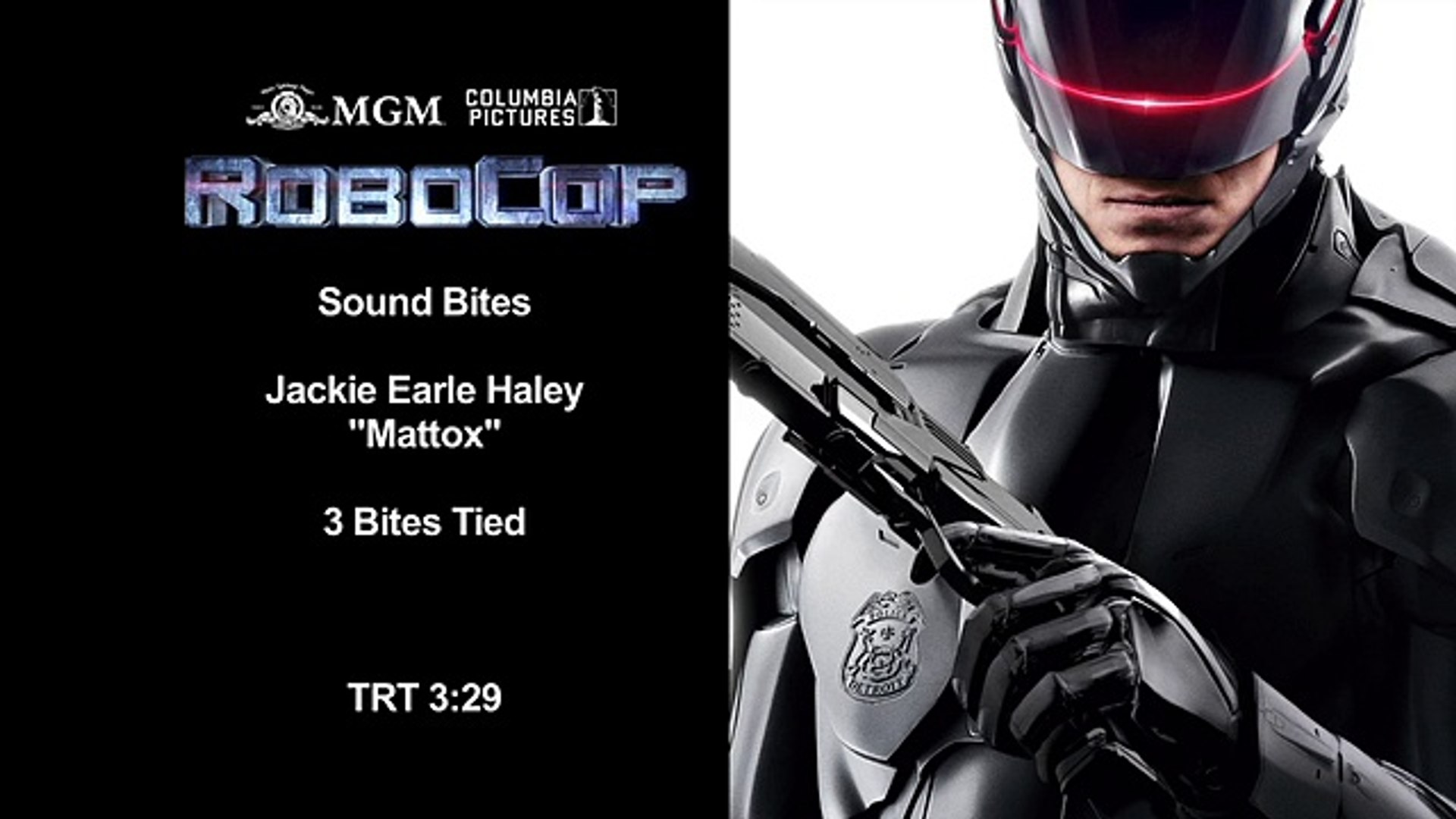 Jackie Earle Haley Robocop