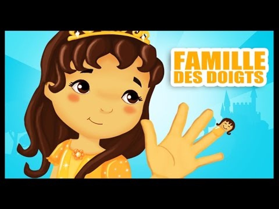 La famille des doigts - Comptines version Princesse - Titounis - Finger ...