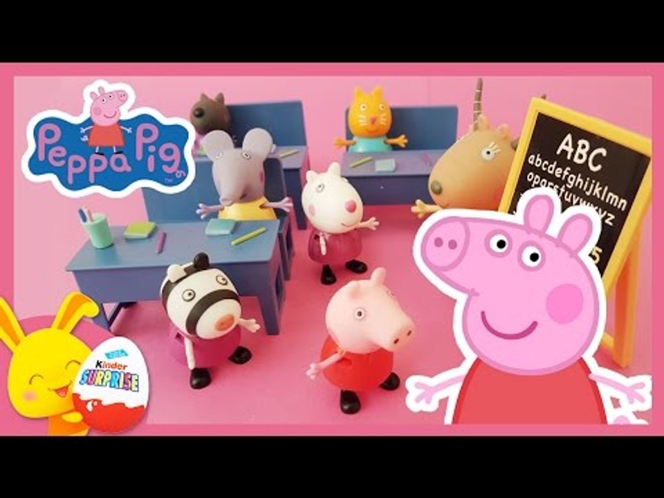 Peppa Pig en français - La classe d'école de Peppa - Jouets pour ...