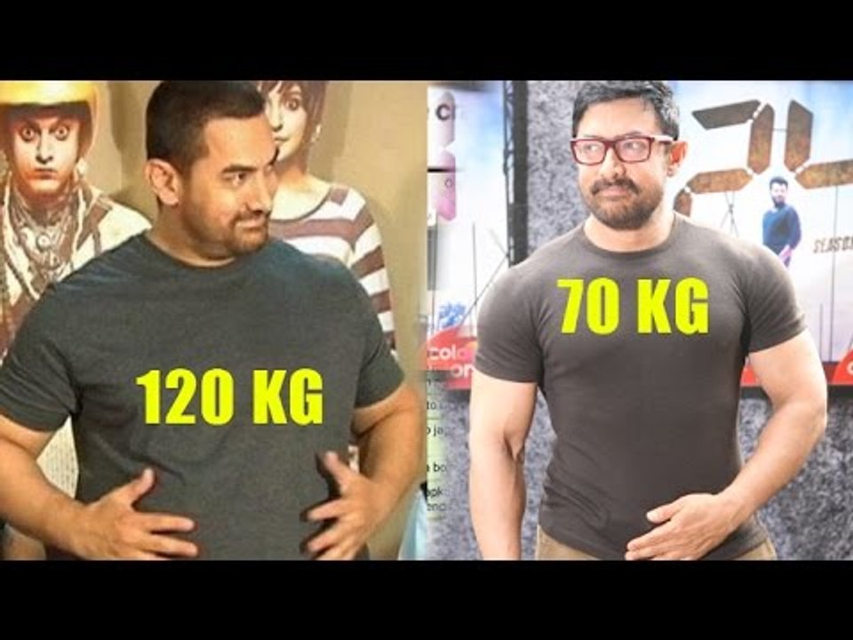 FAT Aamir Khan's Massive Weight Loss For DANGAL 120 Kg to 70 kg - video ...
