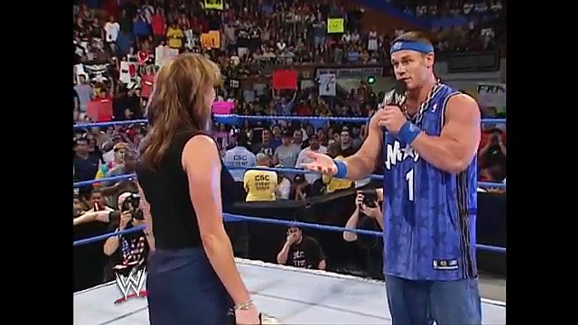 Stephanie Mcmahon And John Cena Segment