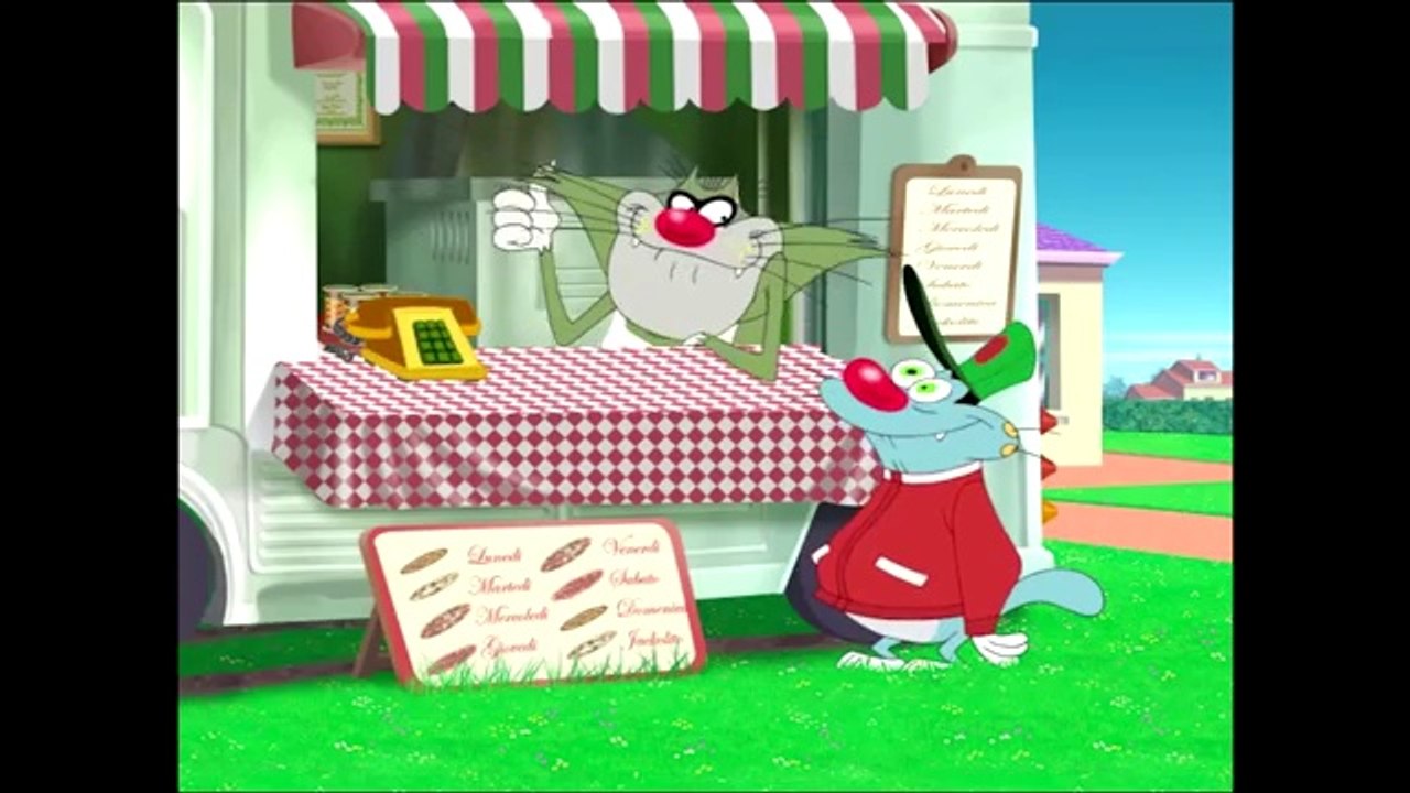 ---Oggy and the Cockroaches - Fancy a pizza- Full Episode HD - video ...