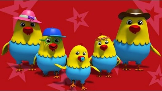 hen finger family | nursery rhymes farmees | 3d rhymes | kids songs ...