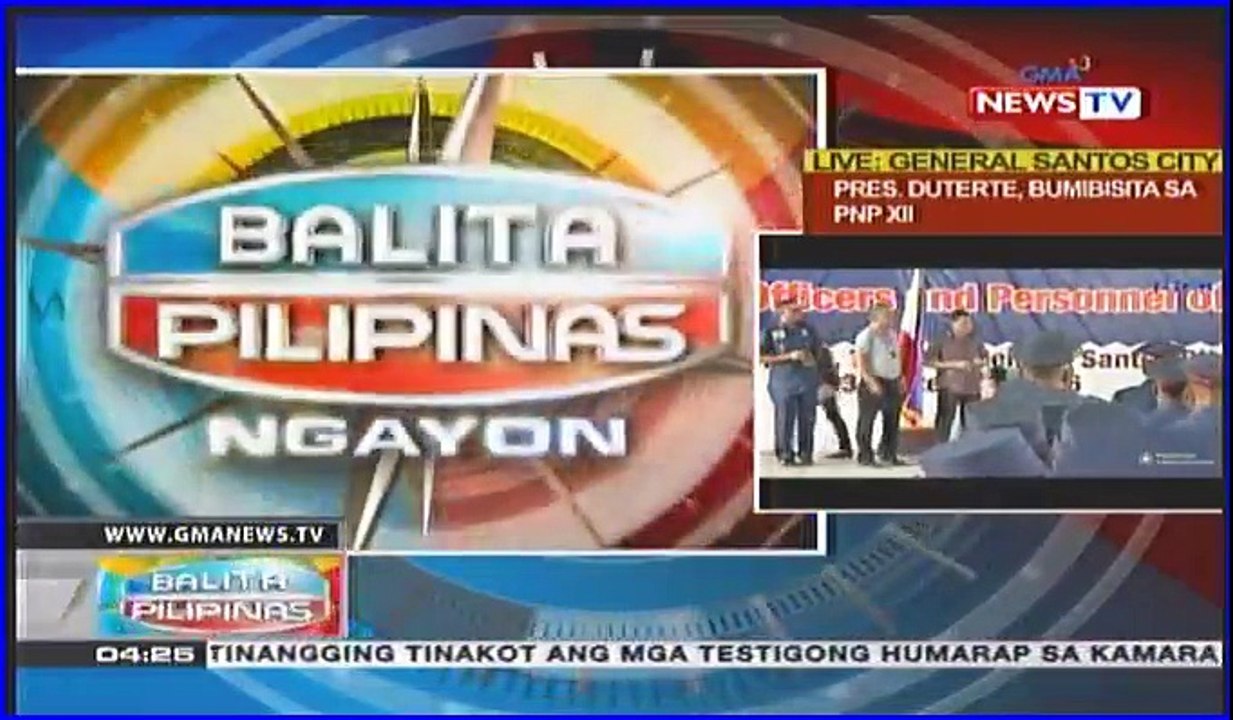 Balita Pilipinas Ngayon - September 23 2016 Part 3 - video Dailymotion