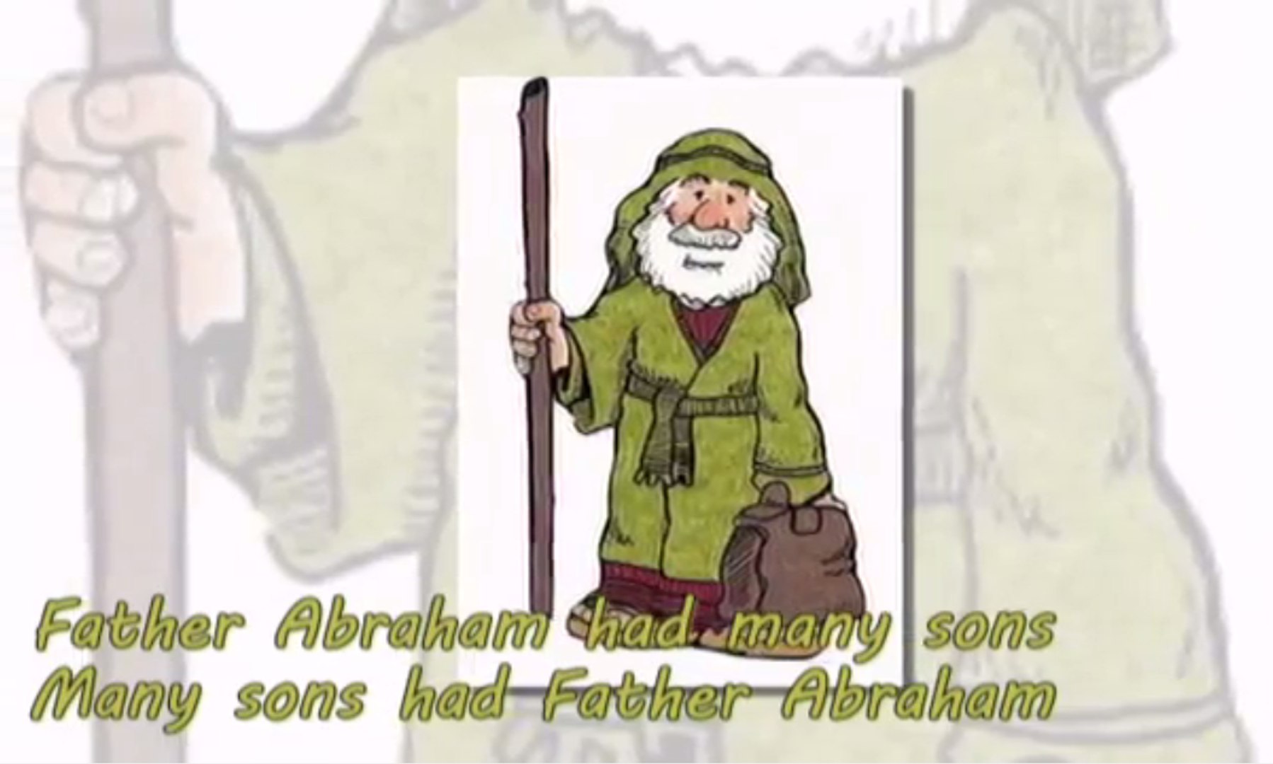 Father Abraham Cartoon