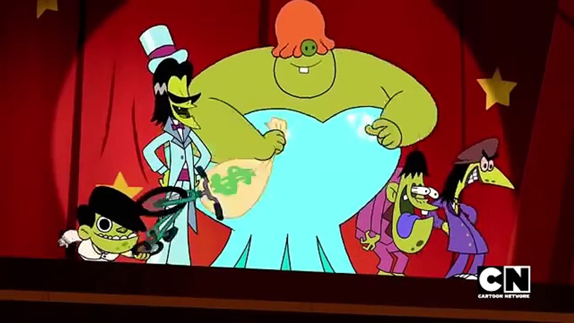 Powerpuff Girls Gangreen Gang