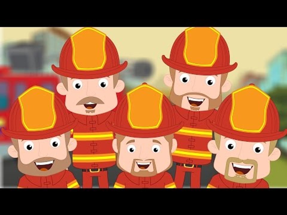 Five Little Firemen | Nursery Rhyme - video Dailymotion