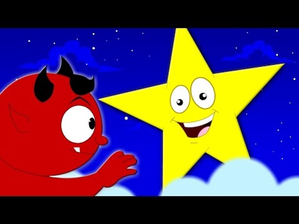 twinkle twinkle little star | scary rhymes | nursery rhymes | kids ...